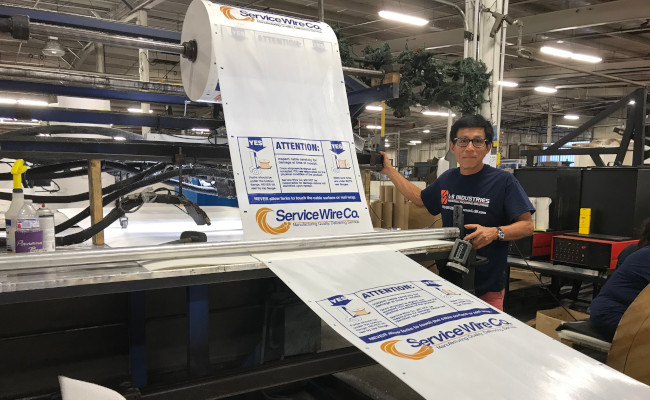 Laminating to Rolls | L-S Industries